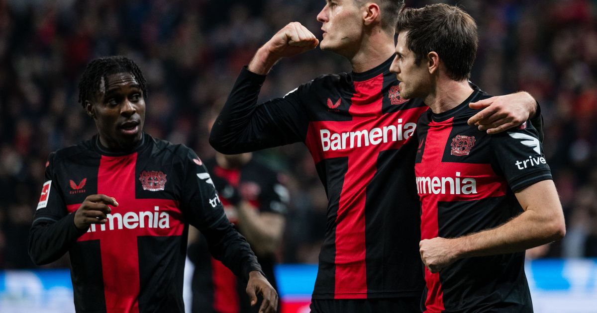 Bayer Leverkusen ist nach Schick-Hattrick Weihnachtsmeister | Express