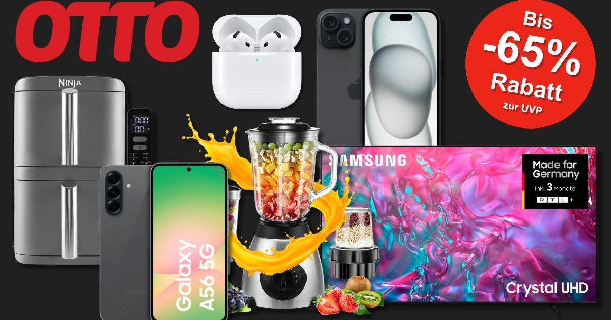 Mega OTTO Topseller Sale im Black Month! Spare jetzt schon bis -65% auf ...