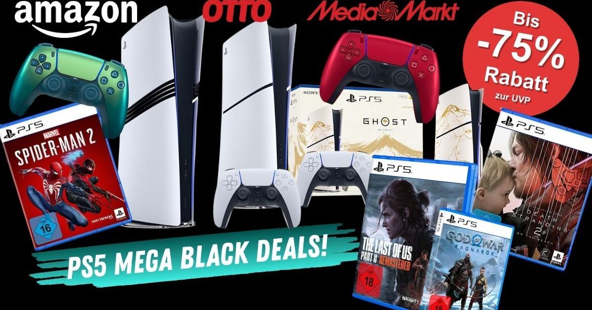 PS5 Black Friday 2025: Beste PlayStation 5 Deals bei Amazon, MediaMarkt ...