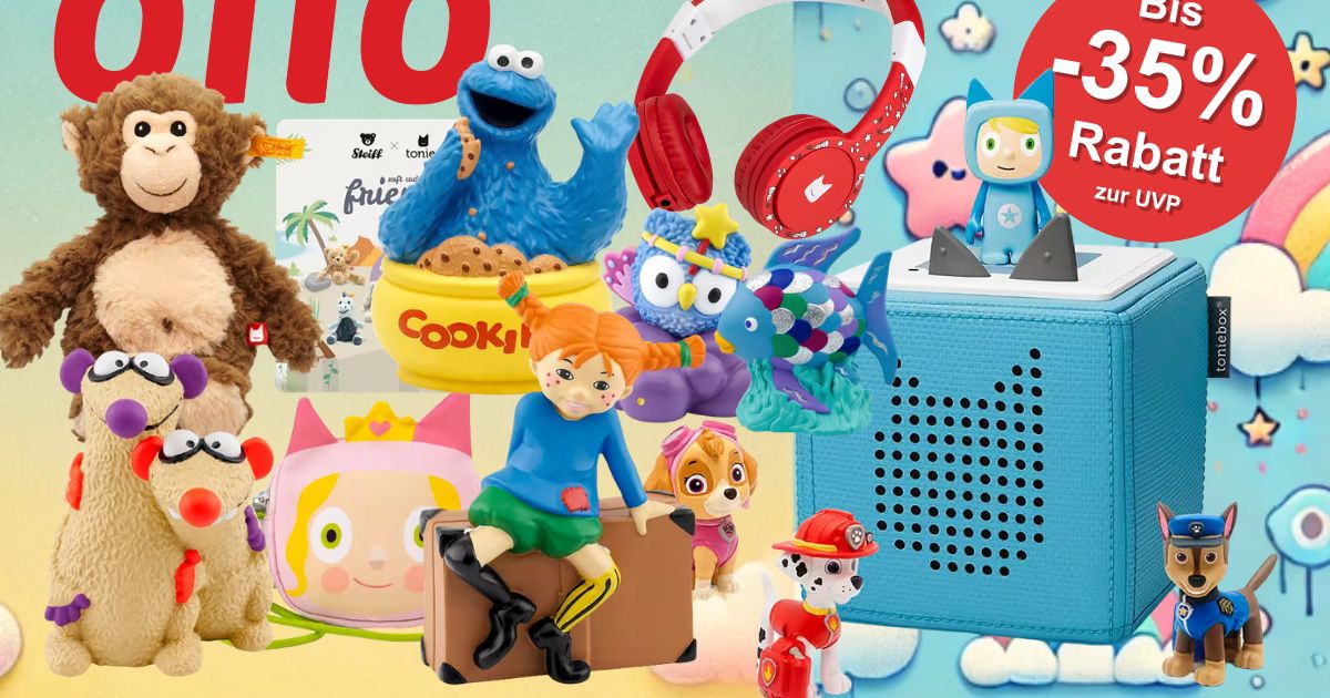 Tonies Mega OTTO Sale Bis zu 35% auf Tonies, Starter-Sets, Wandregale ...