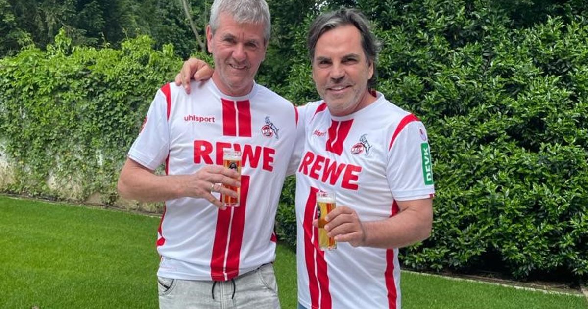 1. FC Köln: Berater Volker Struth feiert Rettung mit Funkel-Trikot ...