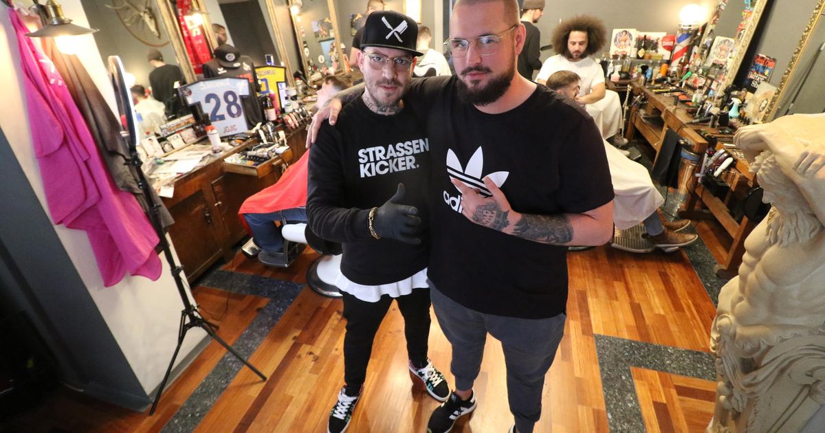 Köln: Elmar und Felix sind Promi-Barbiere beim Gentlemen Barber Club ...
